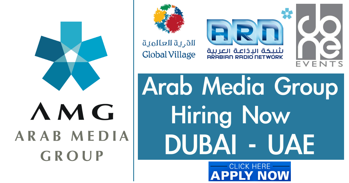 Arab Media Group Dubai Job Vacancies | AMG Dubai Jobs UAE