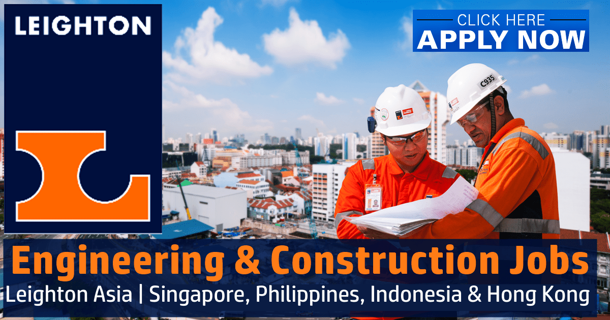 Leighton Asia Jobs and Careers | Singapore | Philippines | Hong Kong