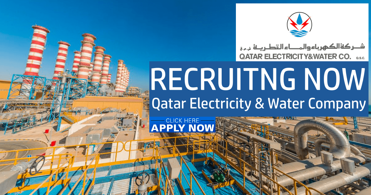 Qatar Electricity and Water Jobs | QEWC Qatar Jobs (2025)