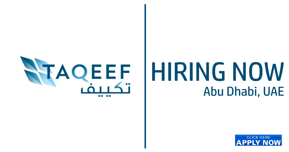 Taqeef Jobs and Careers | Abu Dhabi | UAE