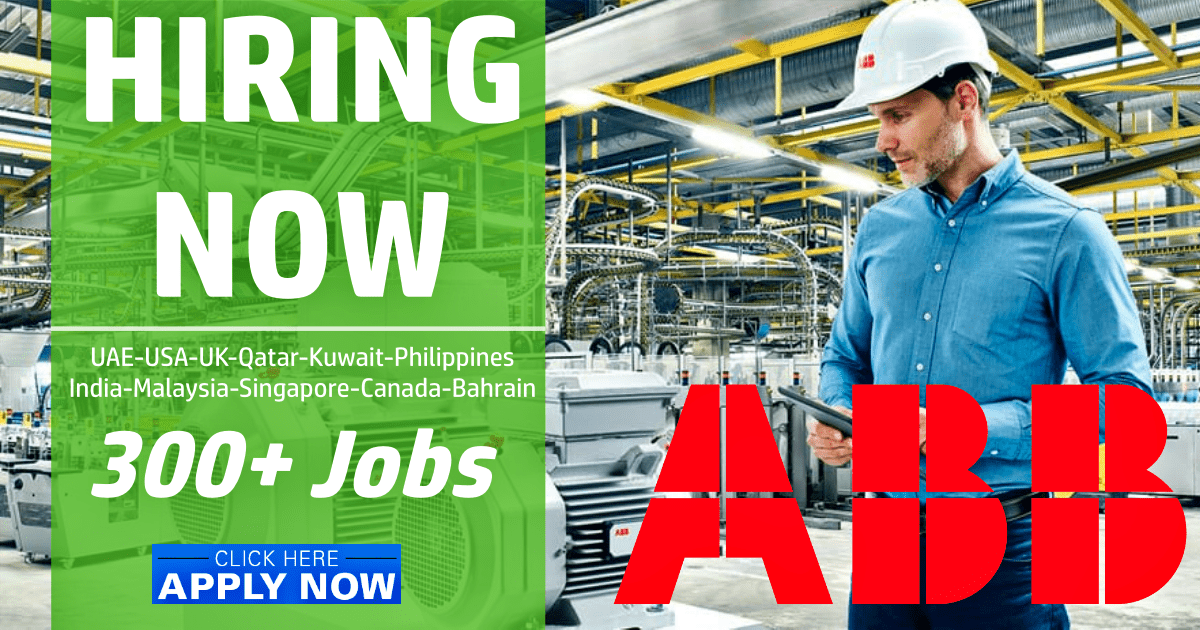 ABB Jobs UAE-USA-UK-Qatar-India-Malaysia-Canada-Saudi Arabia