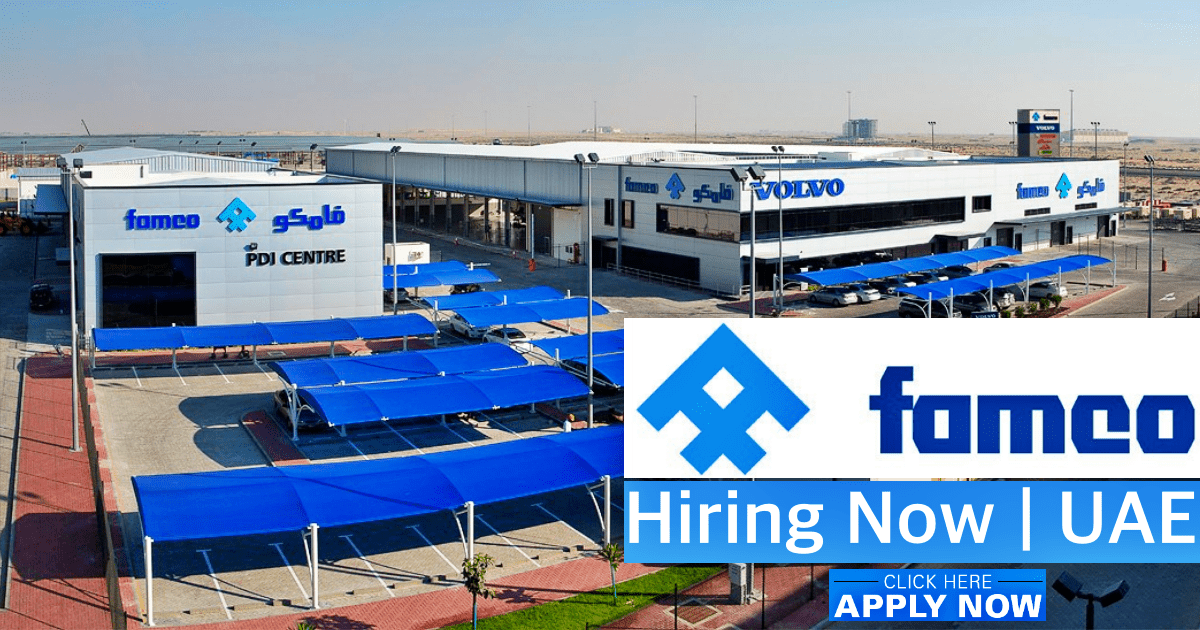 FAMCO Job Vacancy | Al Futtaim FAMCO Careers UAE & Saudi Arabia 2022