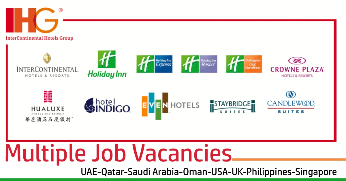 IHG Careers 2022 | InterContinental Hotels Group Jobs Dubai