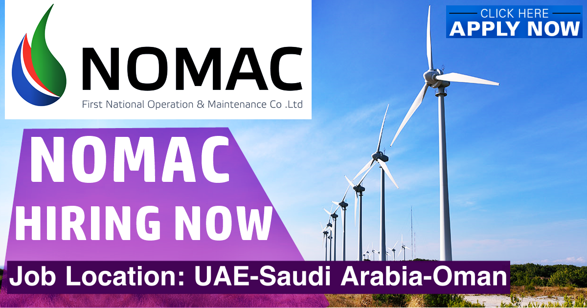 NOMAC Jobs & Careers UAE-Saudi Arabia-Oman 2023