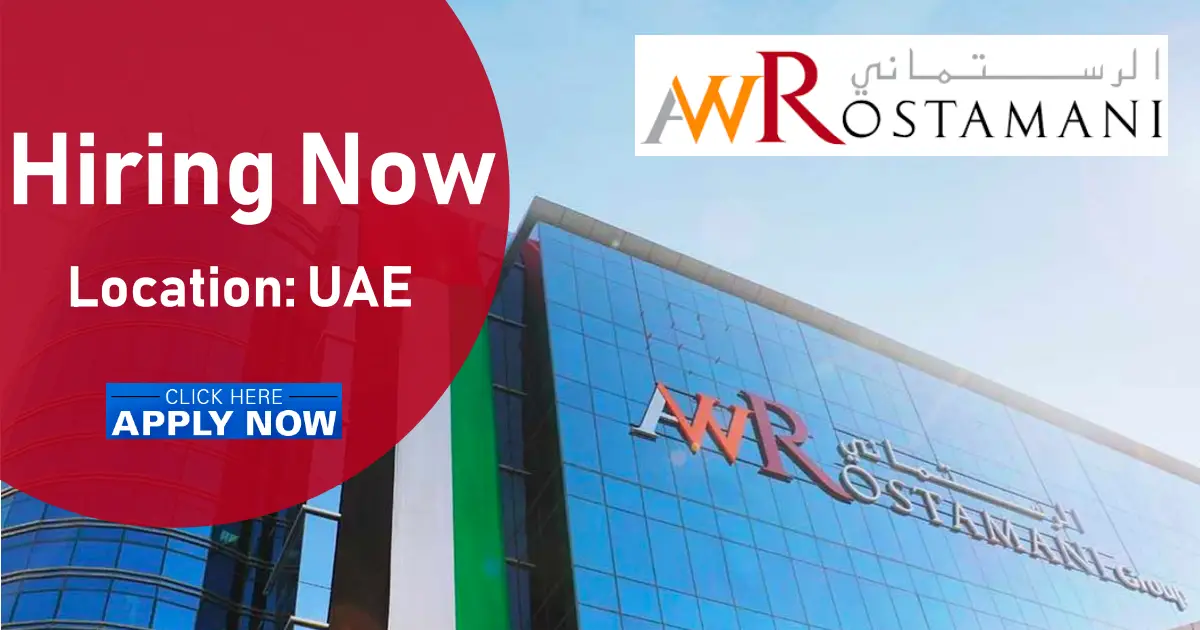 AW Rostamani Group Careers Dubai | UAE 2023