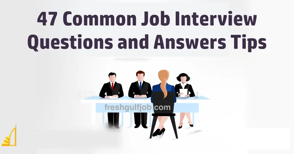 47 Common Job Interview Questions And Answers Tips 2024