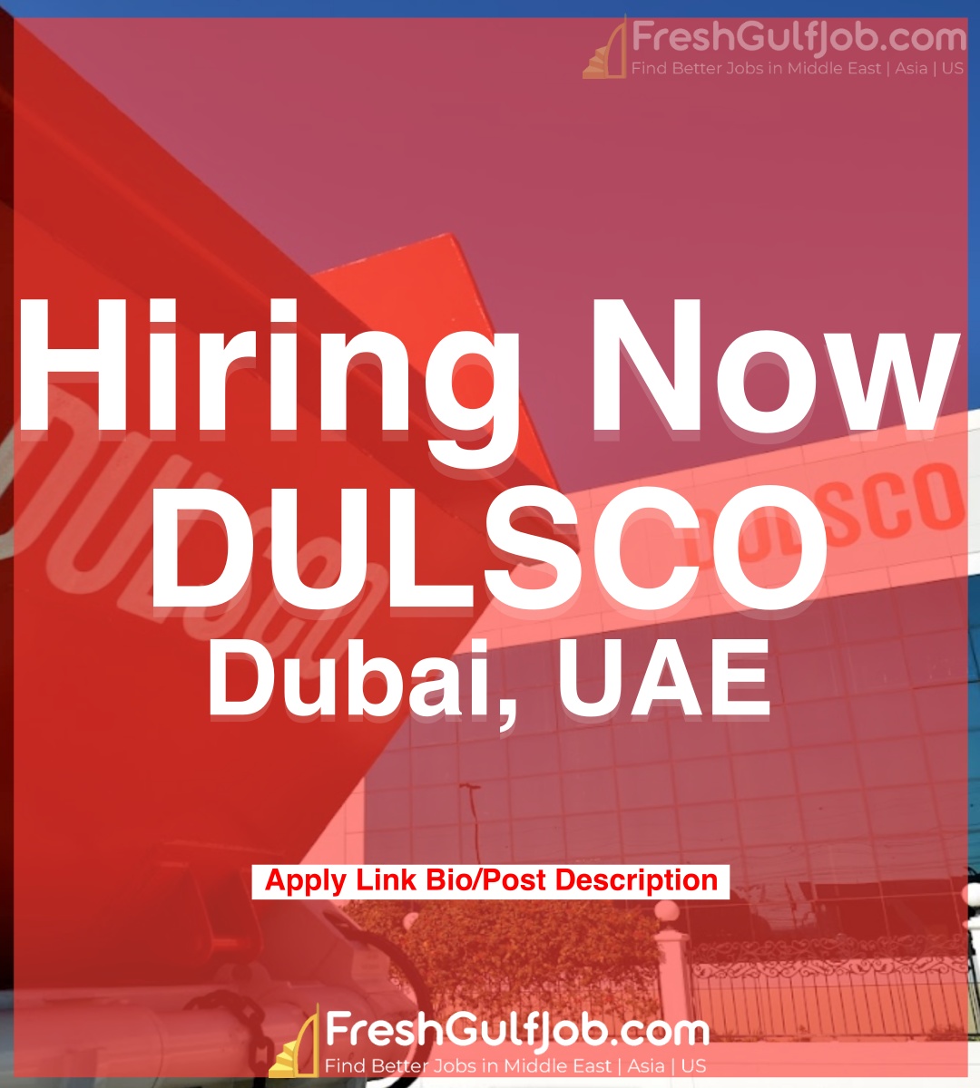 Dulsco Jobs UAE | Dubai 2024