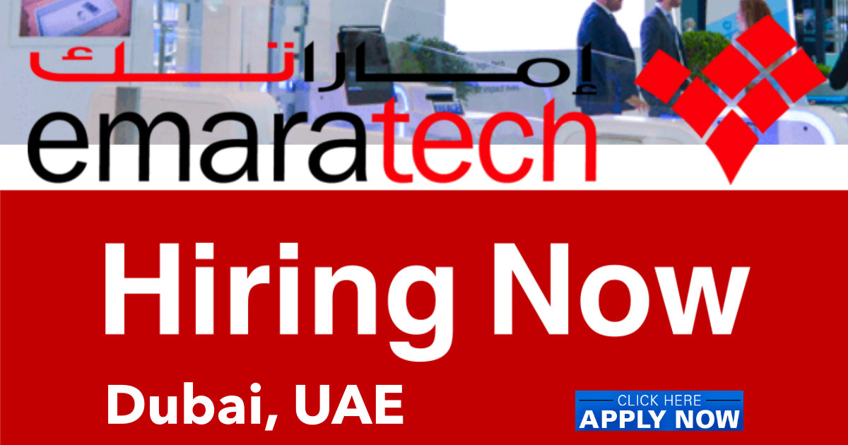 Emaratech Jobs and Careers Dubai | UAE 2022