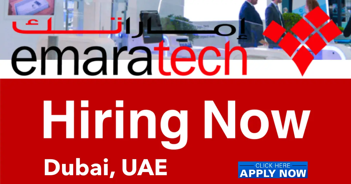 Emaratech Jobs and Careers Dubai | UAE 2022
