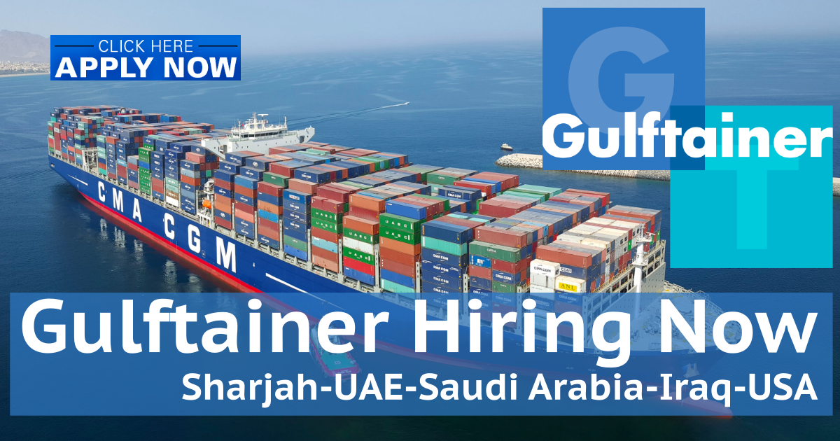 Gulftainer Jobs Sharjah-UAE-Saudi Arabia-Iraq-USA 2022