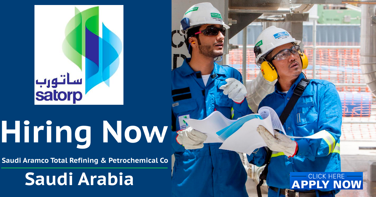 SATORP Careers & Jobs Saudi Arabia | 30 Jobs