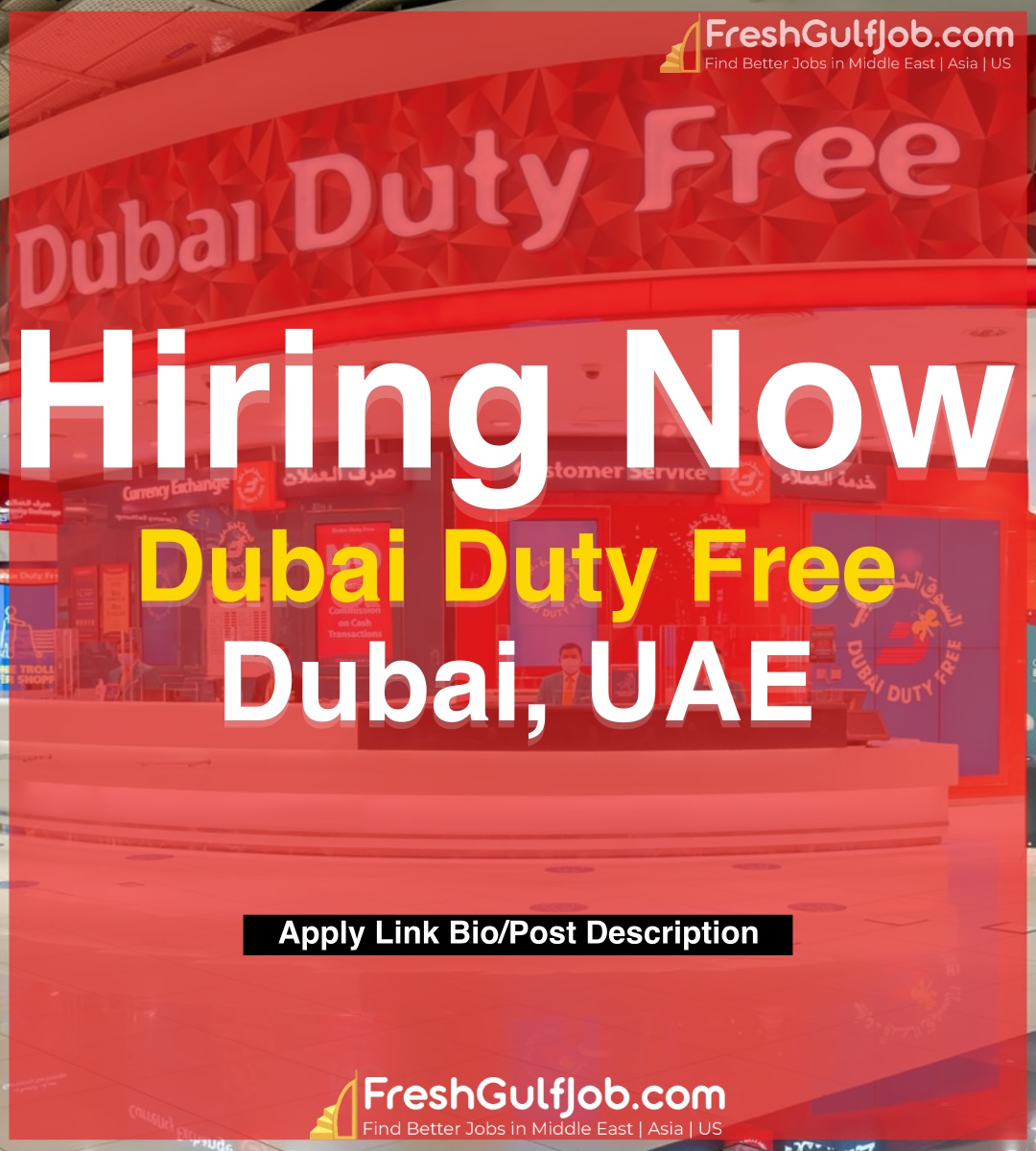 Dubai Duty Free Jobs | Dubai Duty Free 2025