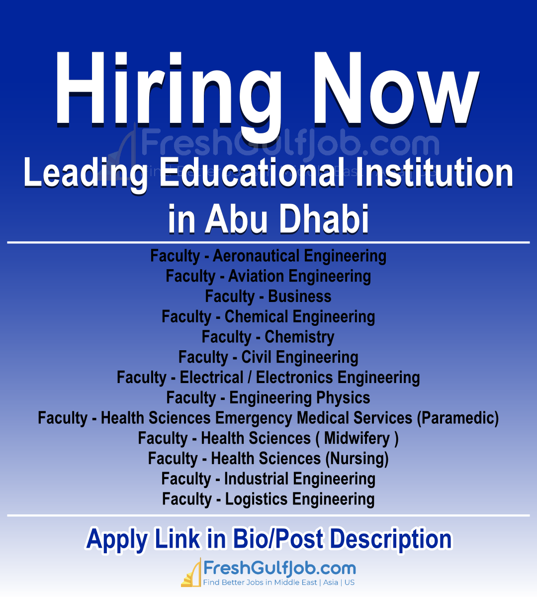 HCT UAE Jobs | Higher Colleges of Technology Careers 2023