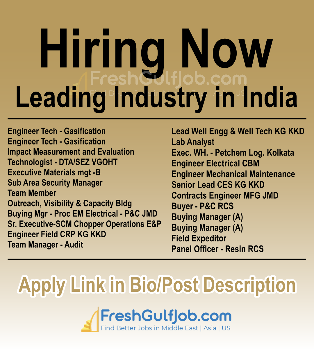 Reliance Industries Careers India | Latest Oil and Gas Jobs 2023