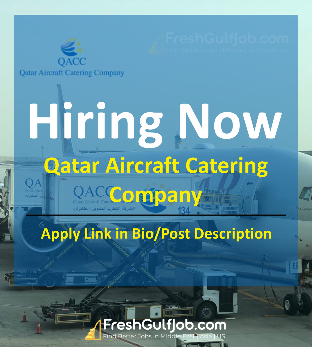 Qatar Aircraft Catering Company Jobs | QACC Qatar Careers 2025
