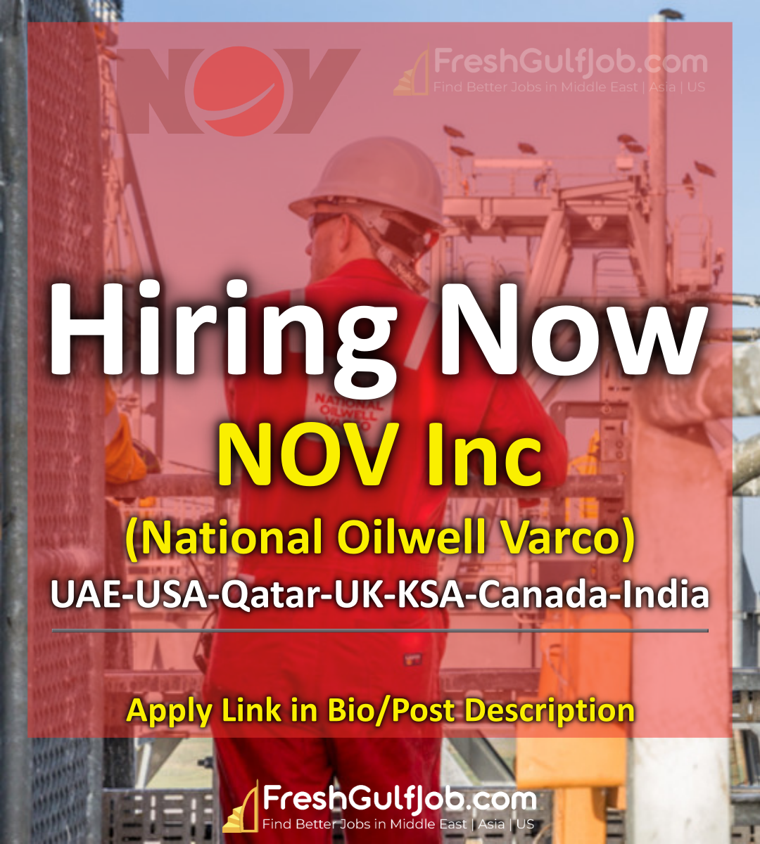 NOV Jobs UAE-USA-Qatar-UK-KSA-Canada (2025)
