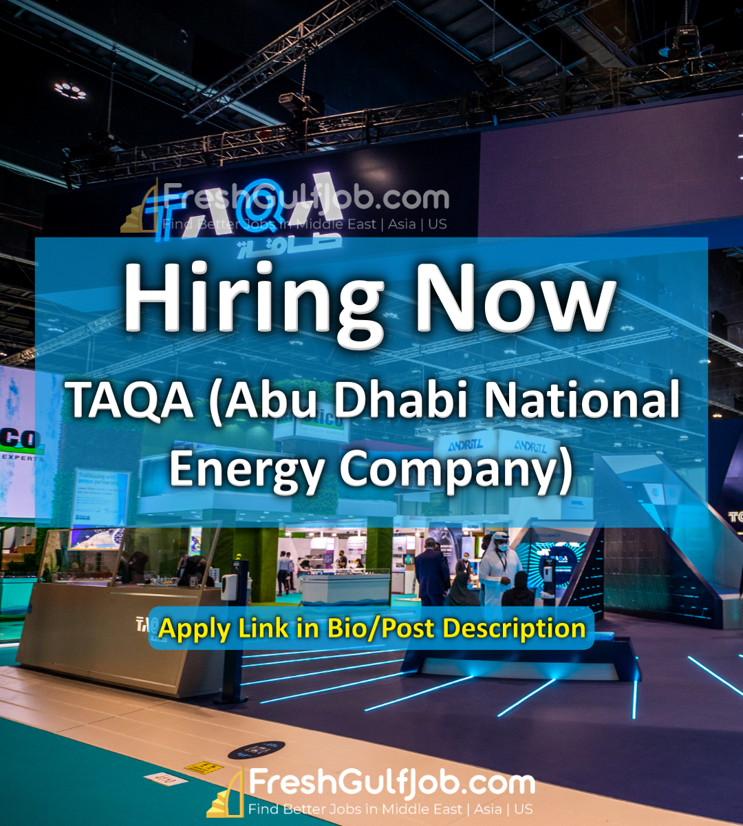 TAQA Careers UAE-Iraq-Netherlands-UK-Canada | Abu Dhabi National Energy Company Jobs