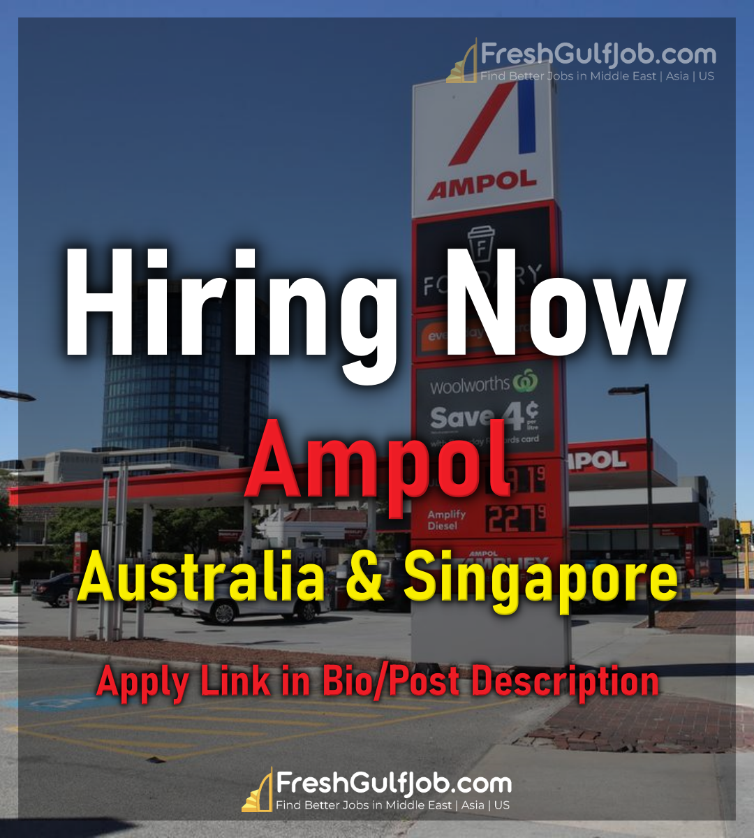 Ampol Job Vacancies Australia & Singapore