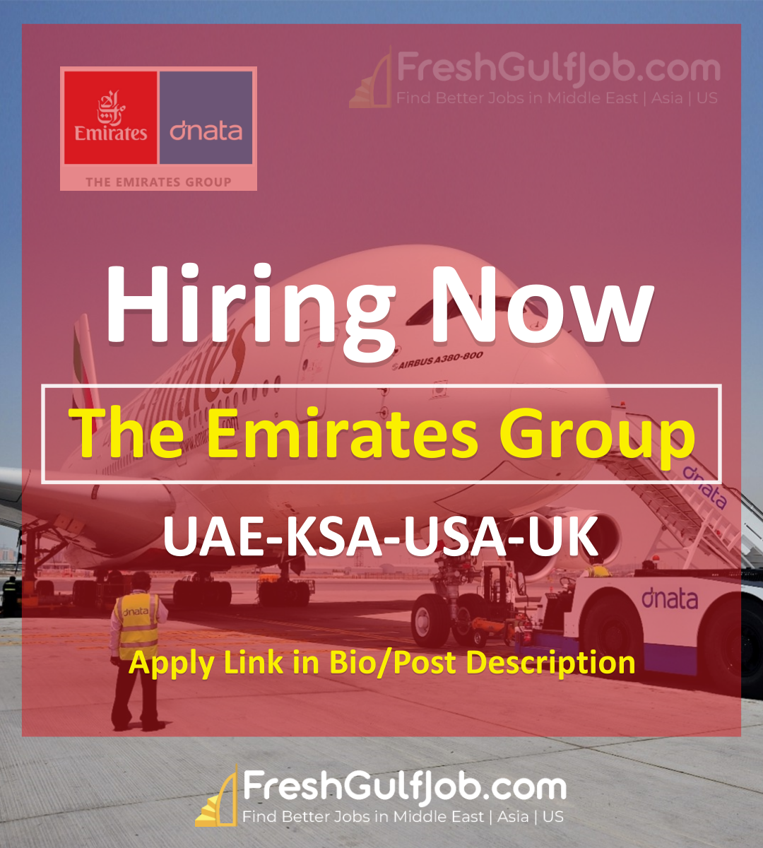 Emirates Group Careers Jobs Dubai - UAE 2023