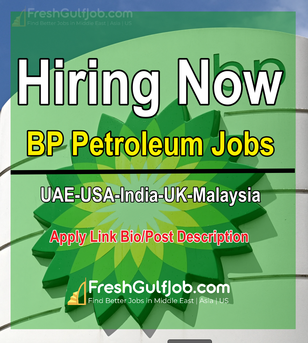 New Job Vacancies at BP 2025 | BP Petroleum Jobs