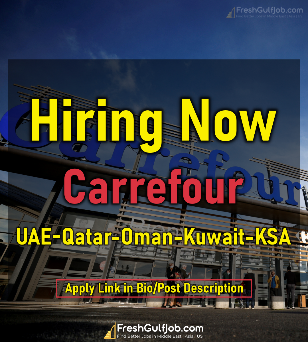 Carrefour Careers 2025 | Majid Al Futtaim Carrefour Jobs UAE-Qatar-Oman ...