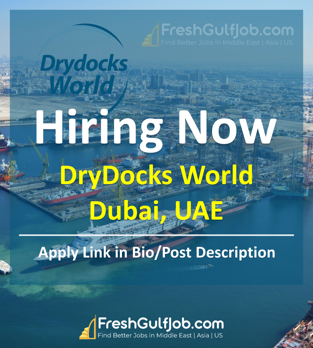 DryDocks World Dubai Careers | Dubai Drydocks Jobs (2026)