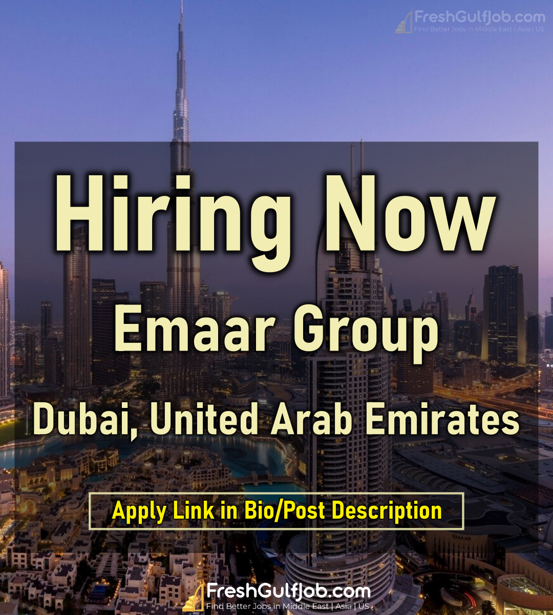 Emaar Careers Dubai | Emaar Group Job Vacancy UAE (2025)