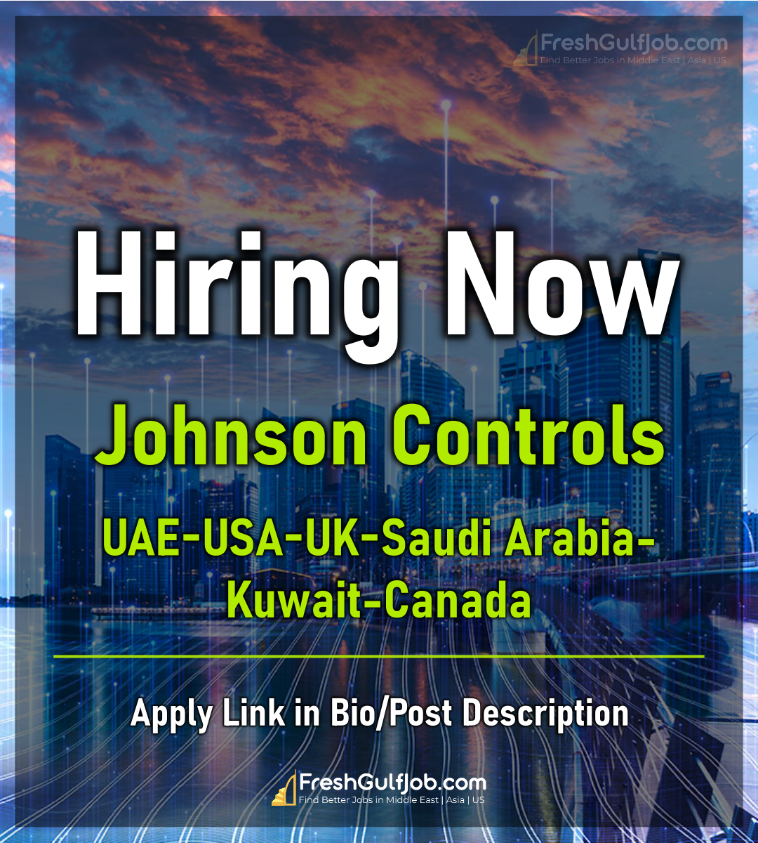 Johnson Controls Jobs UAE-USA-UK-Canada-KSA (2025)