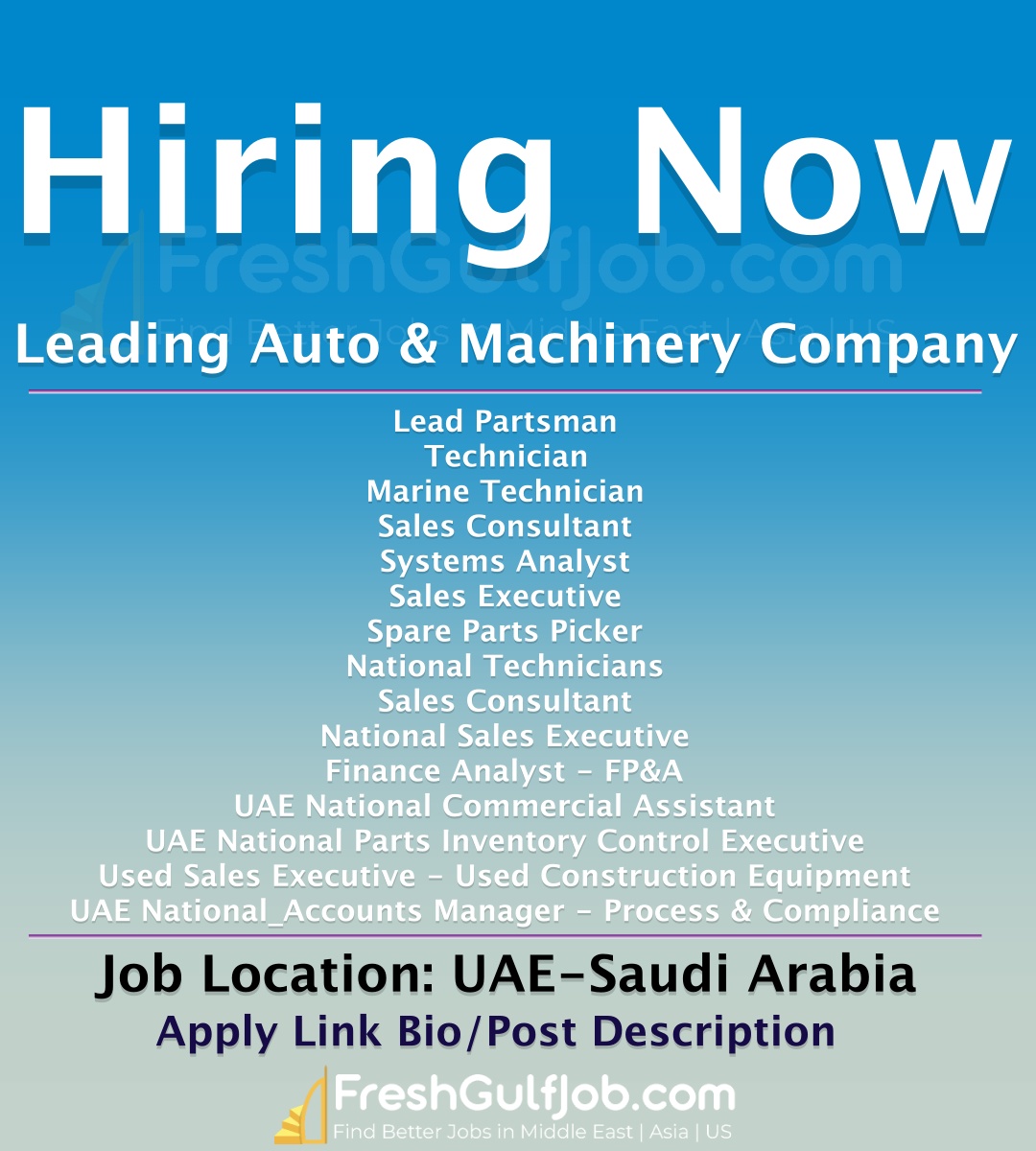 FAMCO Job Vacancy | Al Futtaim FAMCO Careers UAE - KSA 2023