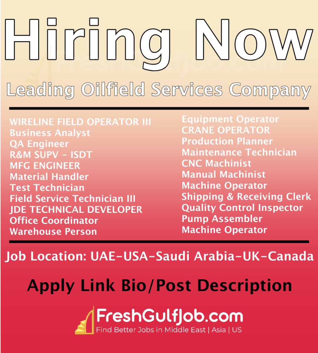 Weatherford Jobs UAE-Qatar-KSA-Canada-US-UK-Kuwait-Malaysia 2023