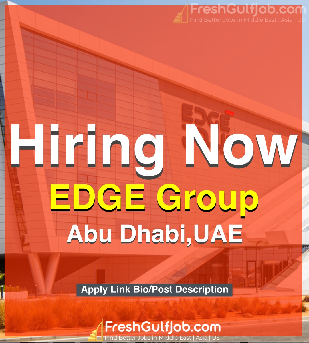 EDGE Group Careers Abu Dhabi - UAE (2026)