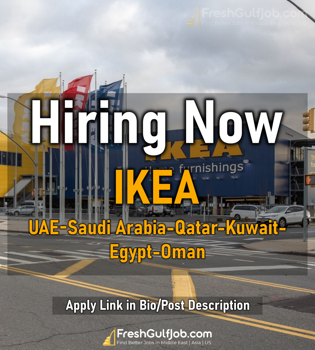 IKEA Jobs Dubai-UAE-KSA-Kuwait-Qatar-Egypt-Oman (2025)