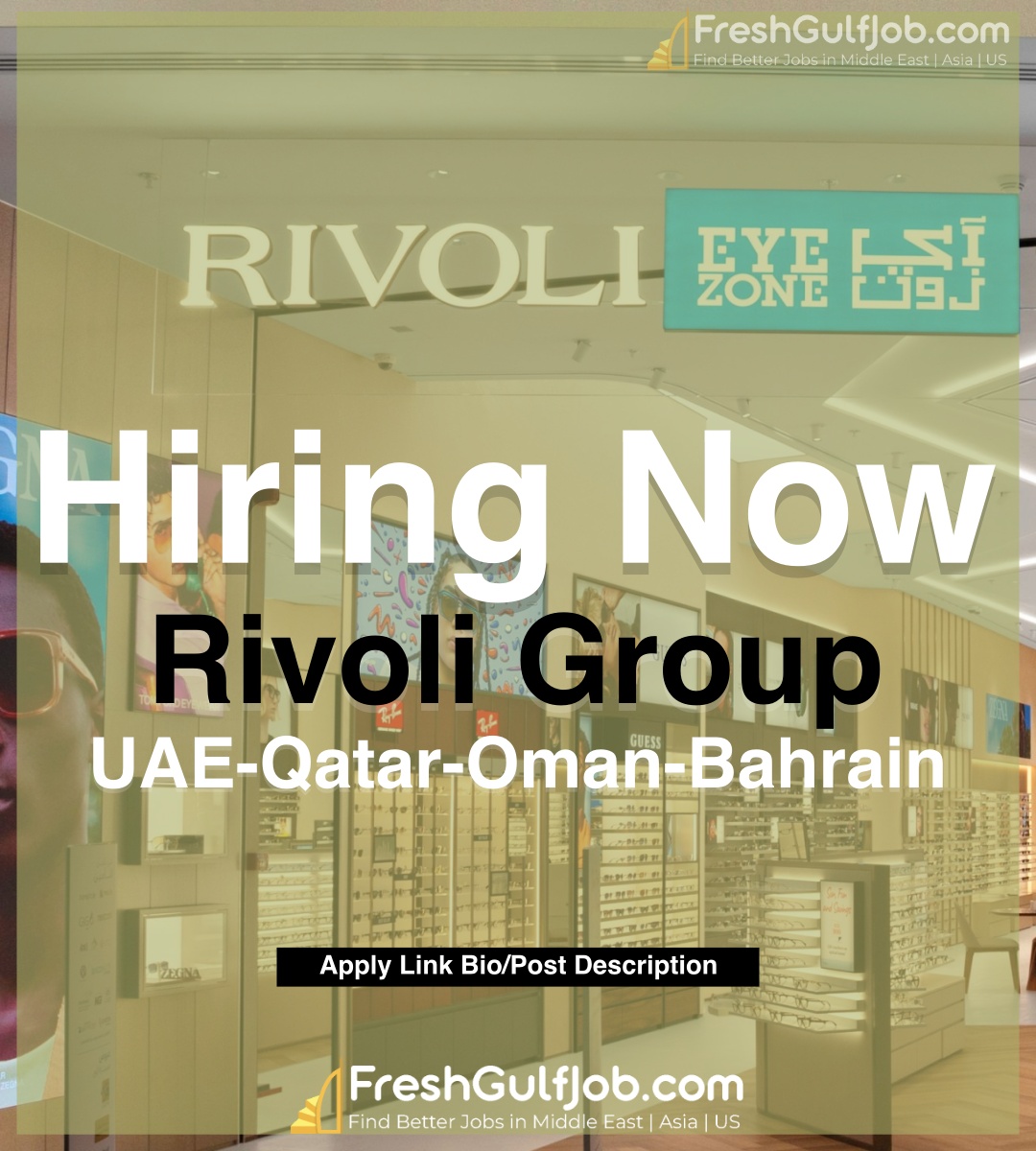 Rivoli Careers UAE | Rivoli Group Jobs UAE-Qatar-Bahrain-Oman (2025)