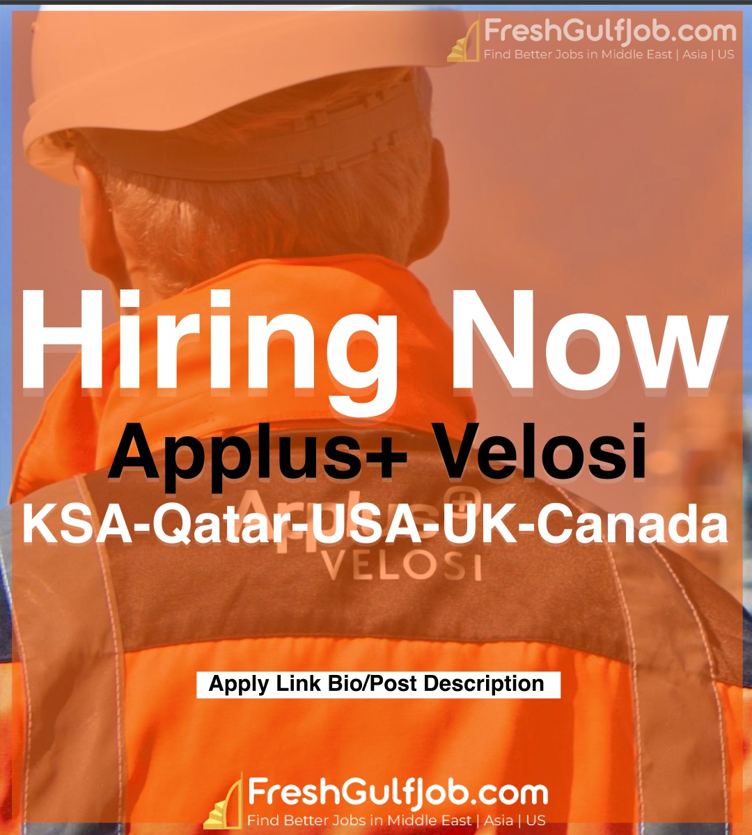 Applus+ Velosi Jobs UAE-Qatar-UK-Saudi Arabia-USA (2025)
