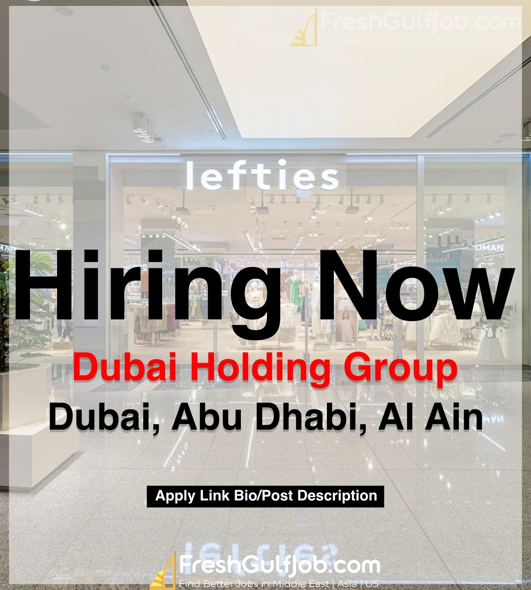 Dubai Holding Group Careers and Jobs Dubai-Abu Dhabi | ZARA Jobs UAE 2025