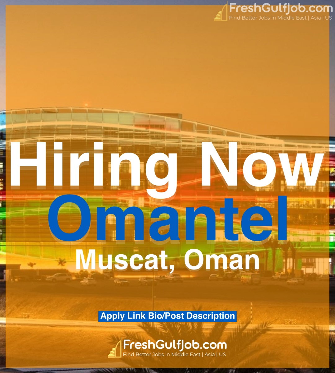Omantel Jobs | Oman Telecommunications Company Careers 2024