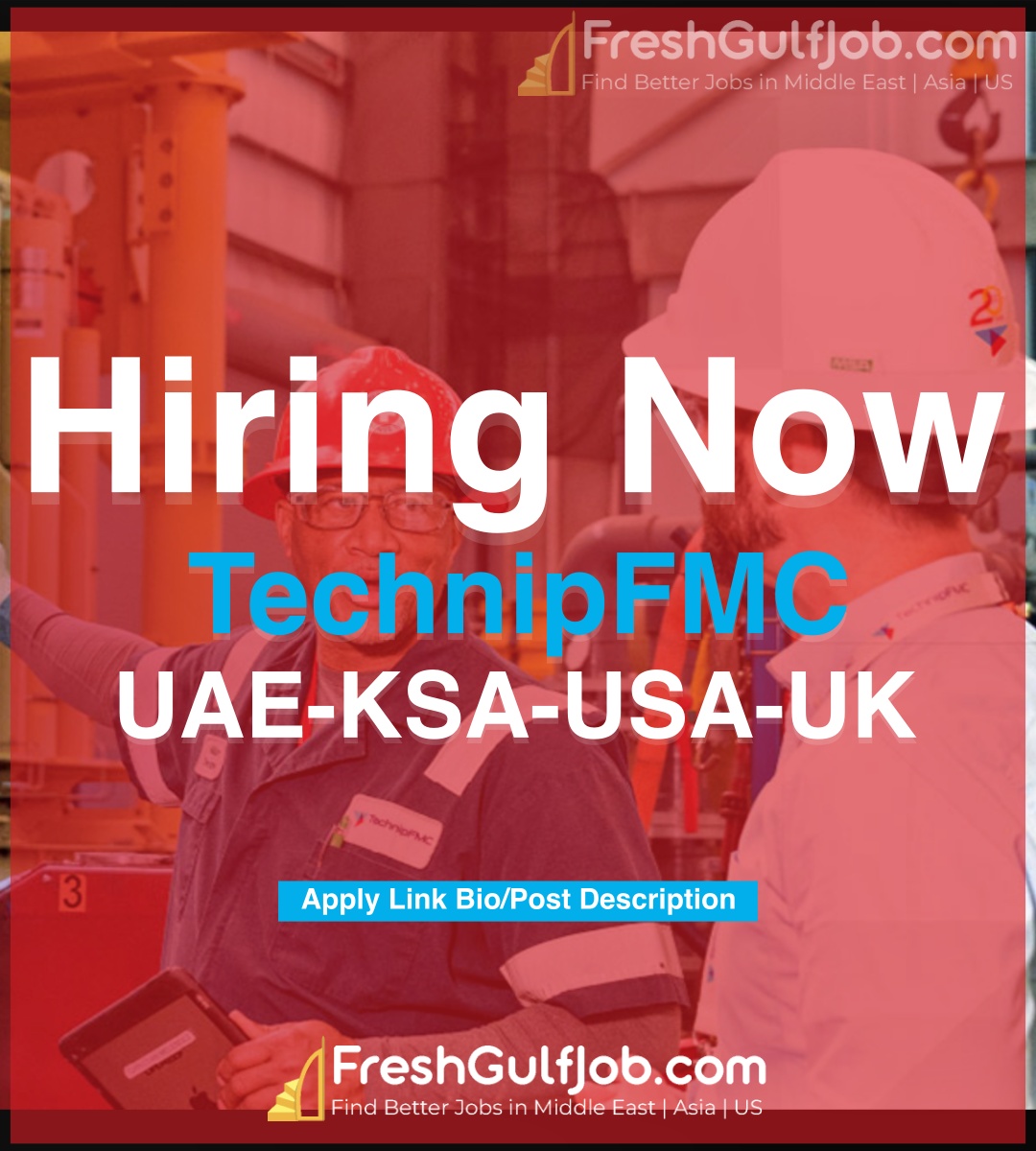 TechnipFMC Jobs UAE-USA-UK-KSA-Canada (2025)
