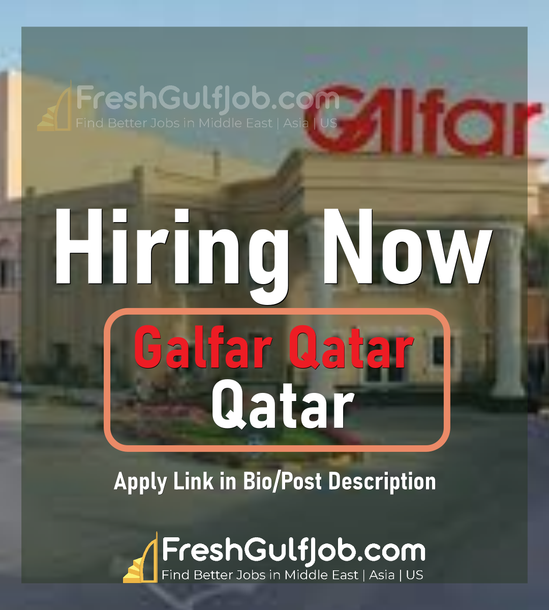 Galfar Qatar Job Vacancy 2025 | Galfar Careers Qatar