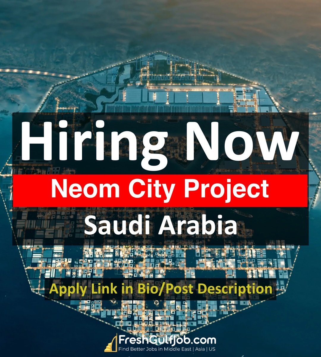 Neom Saudi Arabia Jobs | Neom City Project Careers KSA (2025)