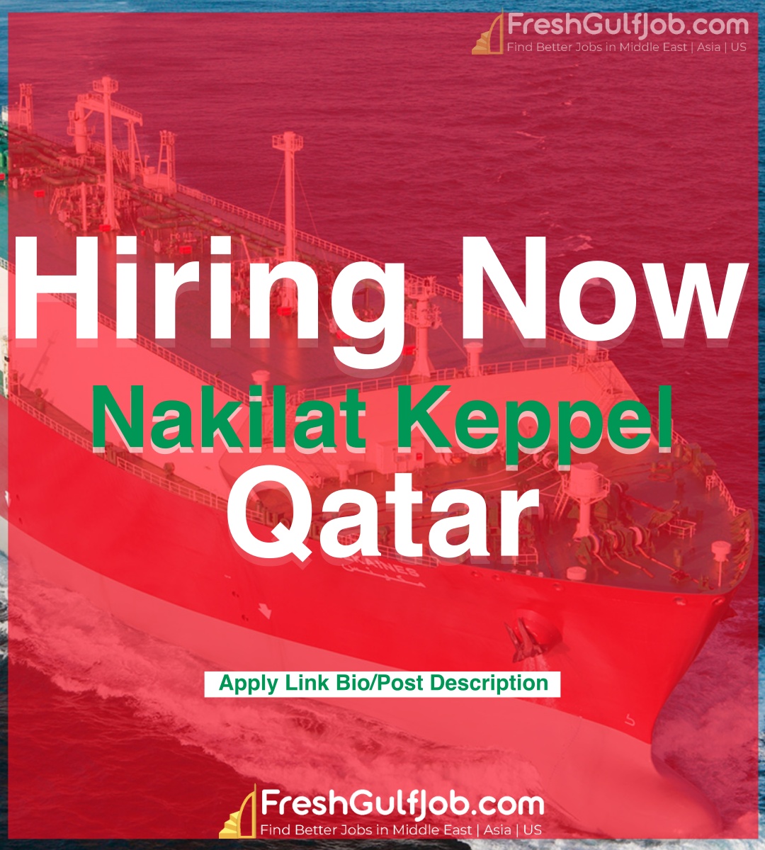 Nakilat Keppel Careers | NKOM Qatar Jobs | 50 Jobs