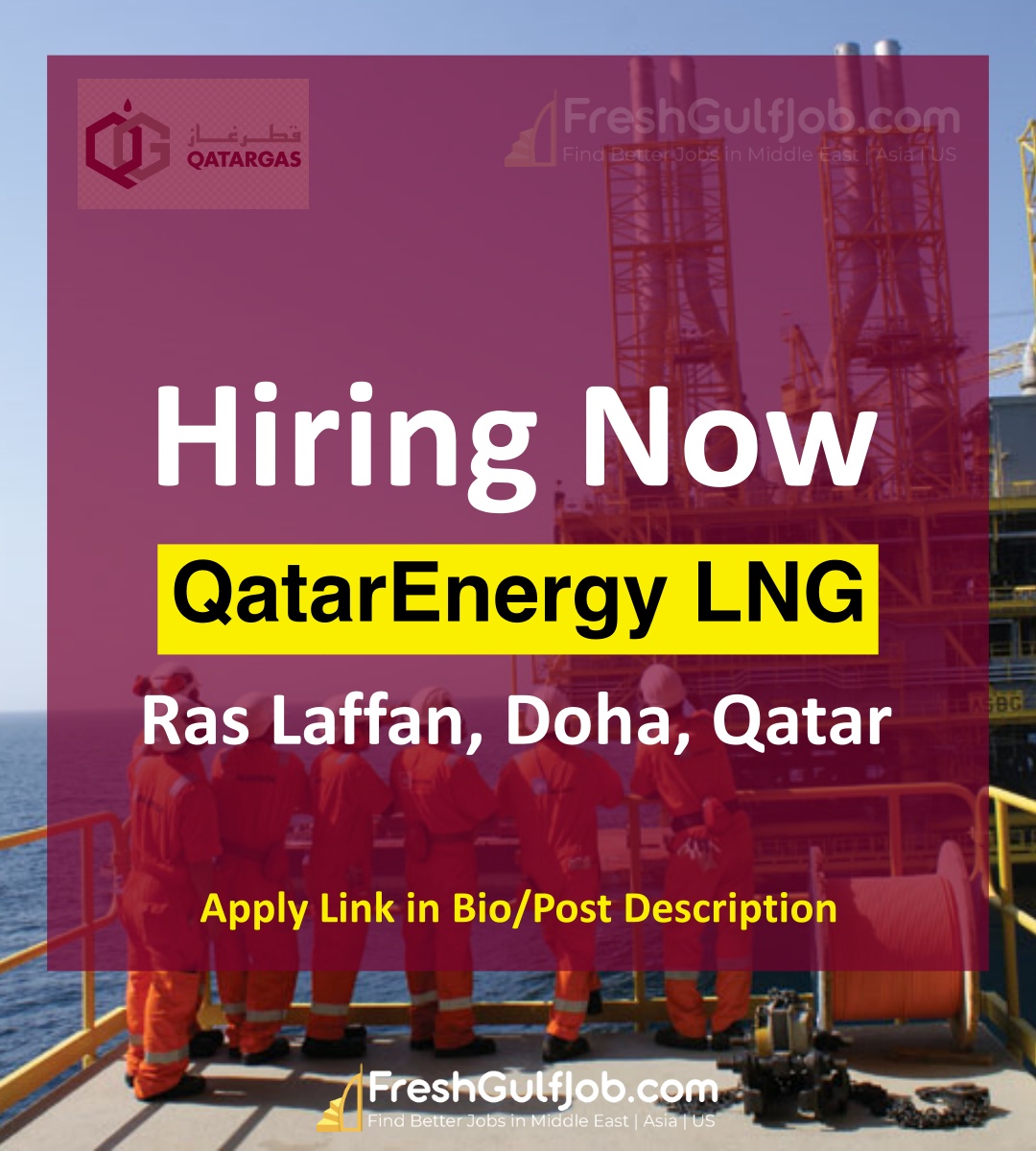 QatarEnergy LNG Job Vacancies Qatar (2025)