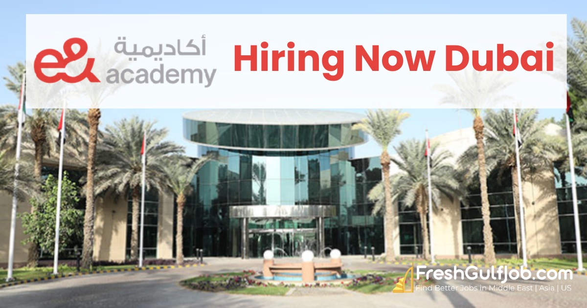 Etisalat Academy Jobs in Dubai | UAE 2026
